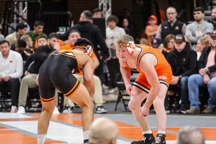 Cowboy Wrestling in Gallagher-Iba Arena 1/21/24 | Sports | ocolly.com