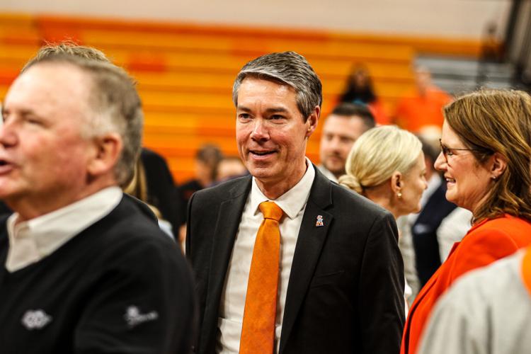 PHOTOS: OSU introduces Steve Lutz as coach | Big 12 Sports | ocolly.com