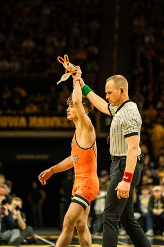 Gallery: Oklahoma State Cowboy Wrestling against Iowa Hawkeyes ...