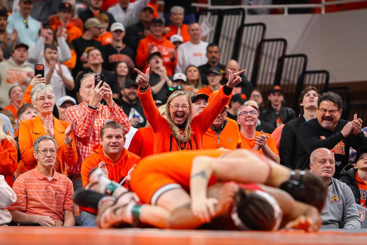See our best photos from Oklahoma State Wrestlings' duel against Iowa ...