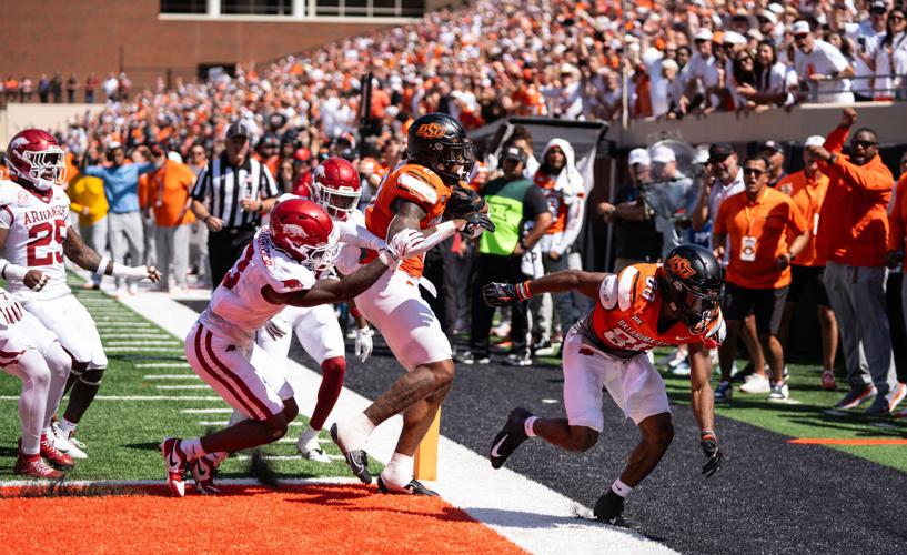 Gallery: Oklahoma State University Football Defeats Arkansas Razorbacks ...