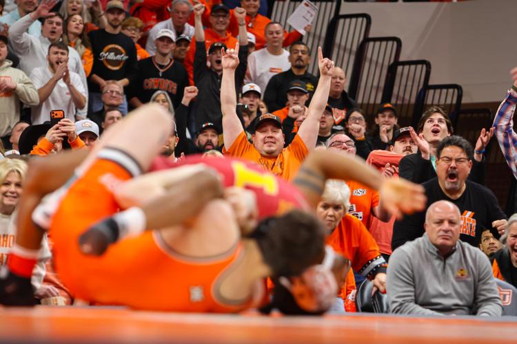 See our best photos from Oklahoma State Wrestlings' duel against Iowa ...