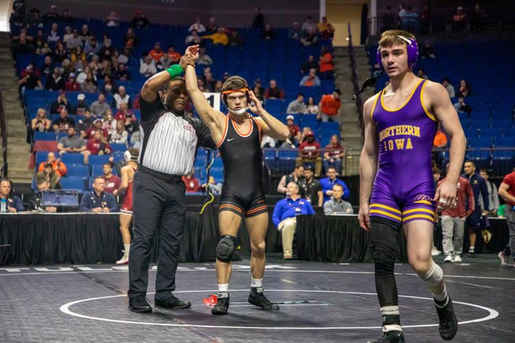 Reece Witcraft earns nationals bid in day 1 of Big 12 championship ...