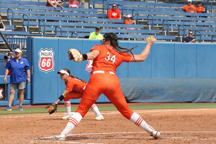 OSU Softball Continues vs Kansas | Big 12 Sports | ocolly.com