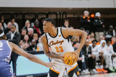 Brandon Garrison finding stride, still room for growth | Big 12 Sports ...