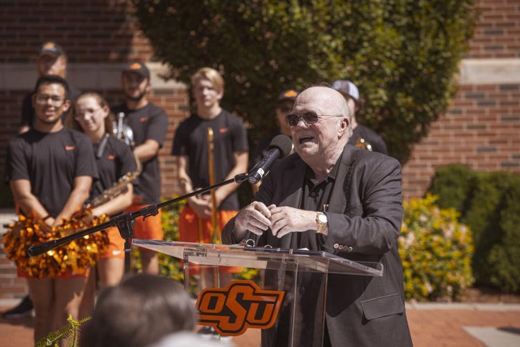 Former OSU President Burns Hargis honored with statue | News | ocolly.com