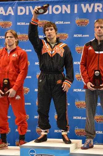 Dieringer wins second national title at Wrestling Championships ...