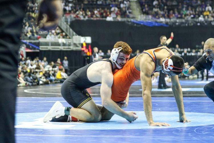 PHOTOS: Izzak Olejnik in Session V of NCAA Wrestling Championships ...
