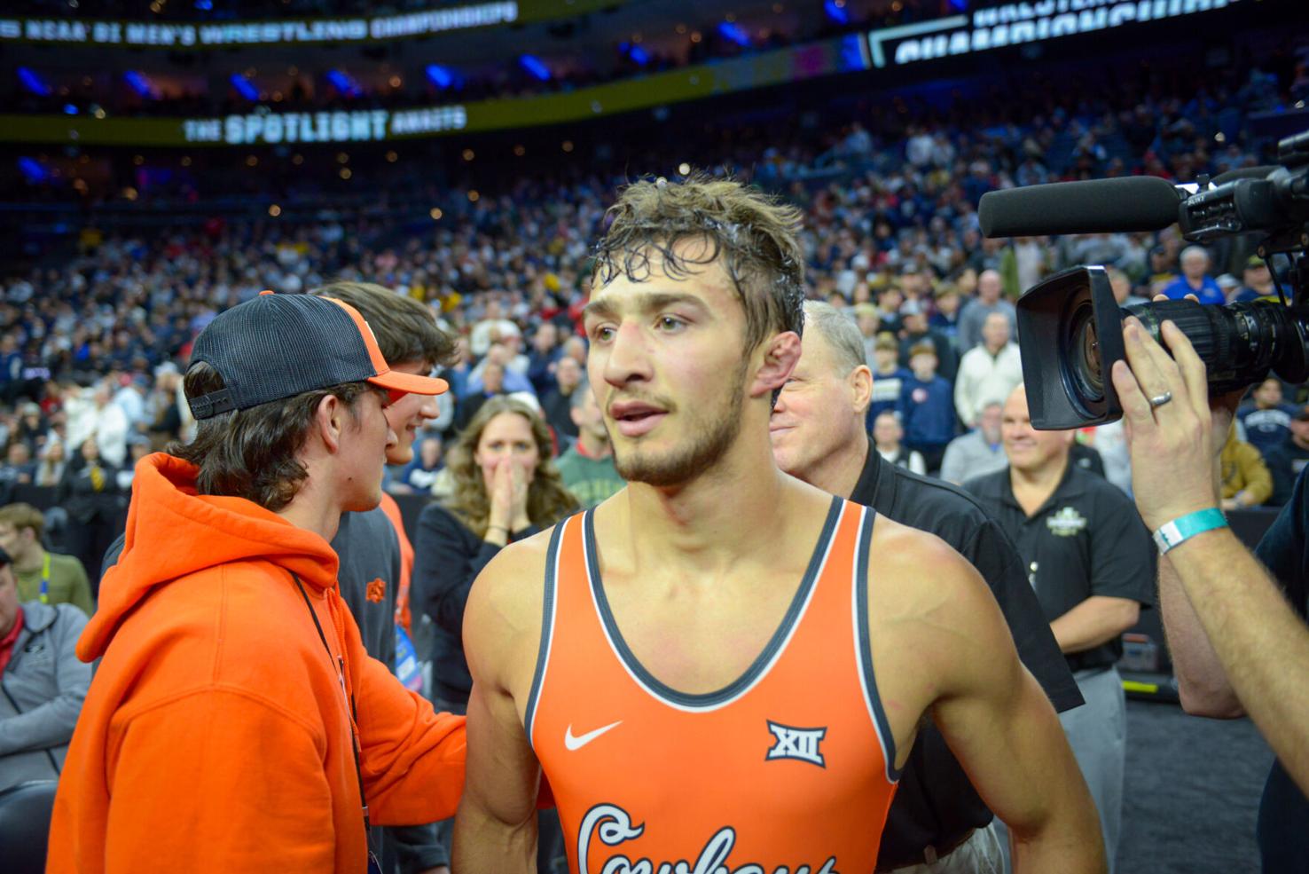 OSU's Dean Hamiti Jr. completes his college career with individual ...