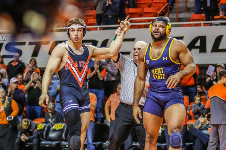PHOTOS: Oklahoma State Wrestling def. Kent State 42-3 | Big 12 Sports ...