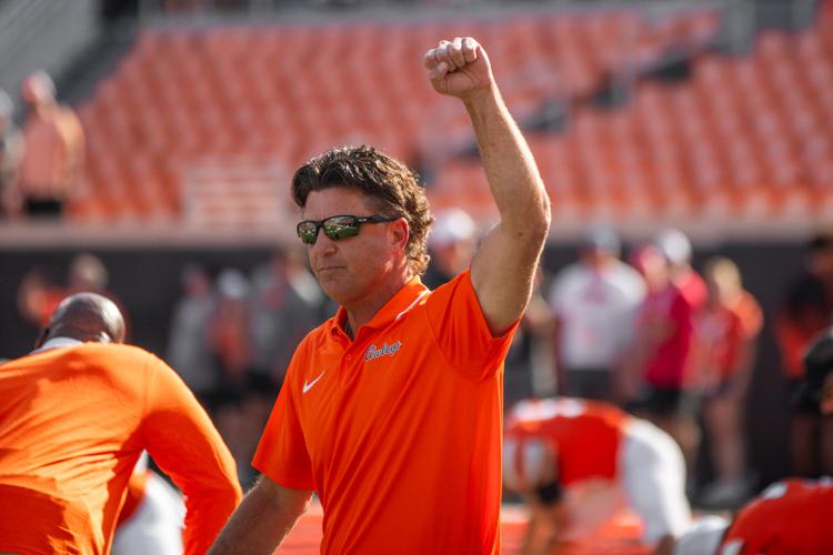 Mike Gundy notebook: Justin Wright update, Arizona State preview and ...