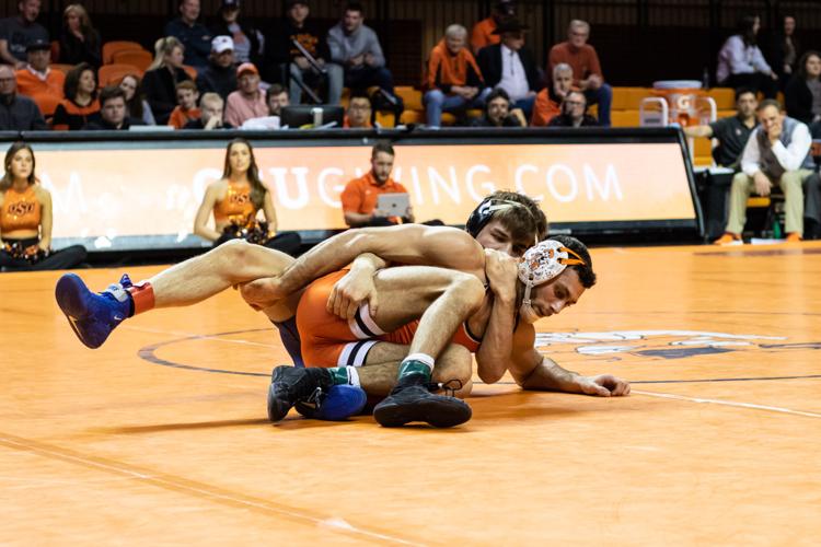 PHOTOS: OSU wrestling dominates Air Force 39-0 | Big 12 Sports | ocolly.com