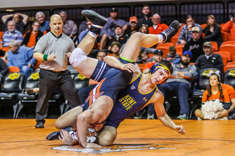 PHOTOS: Oklahoma State Wrestling def. Kent State 42-3 | Big 12 Sports ...