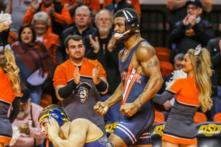 PHOTOS: Oklahoma State Wrestling def. Kent State 42-3 | Big 12 Sports ...