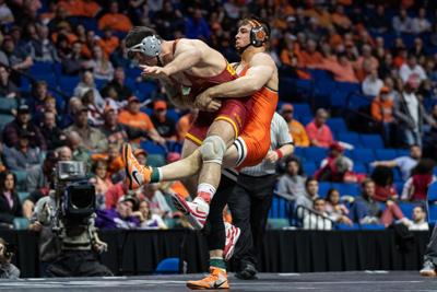 OSU wrestling: Cowboys, Weigel win Big 12 team title on sad day for the ...