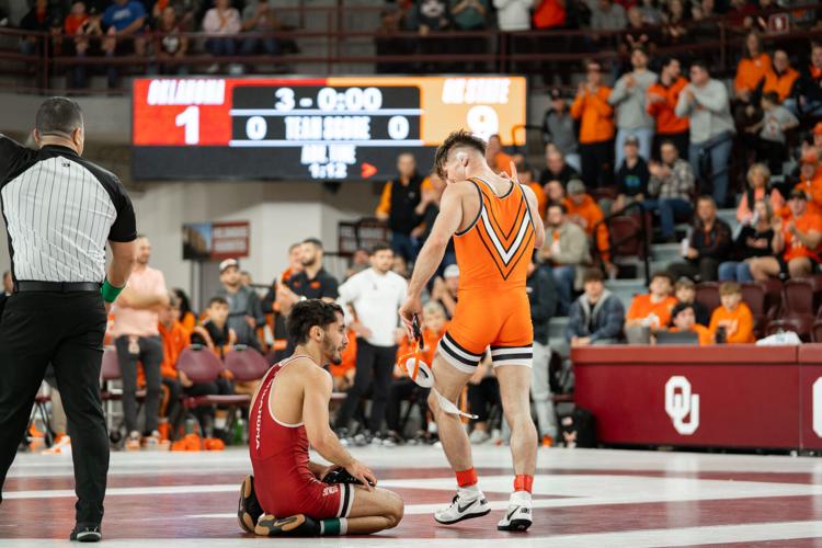 Gallery: Oklahoma State Wrestling Dual at Oklahoma | Gallery | ocolly.com