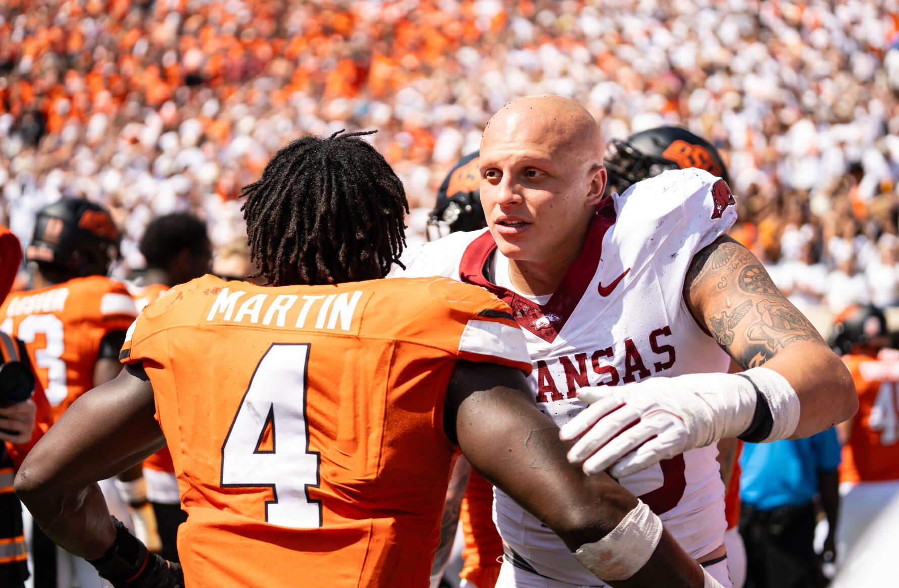 Trojan Horse: What the Razorbacks said after OSU's double overtime win ...