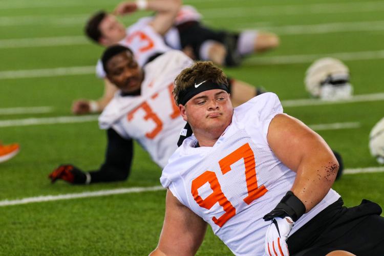 'Mass moves mass': OSU defensive tackle Justin Kirkland has bulked off ...