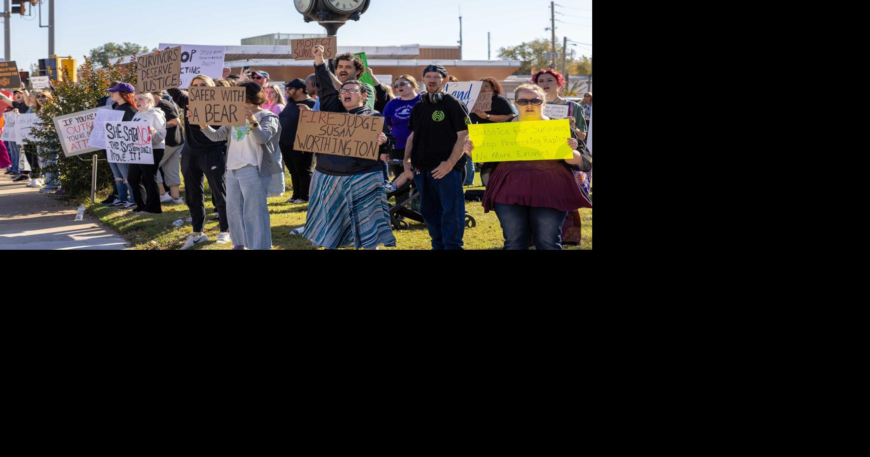 See our best photos during the protest outside the Payne County ...