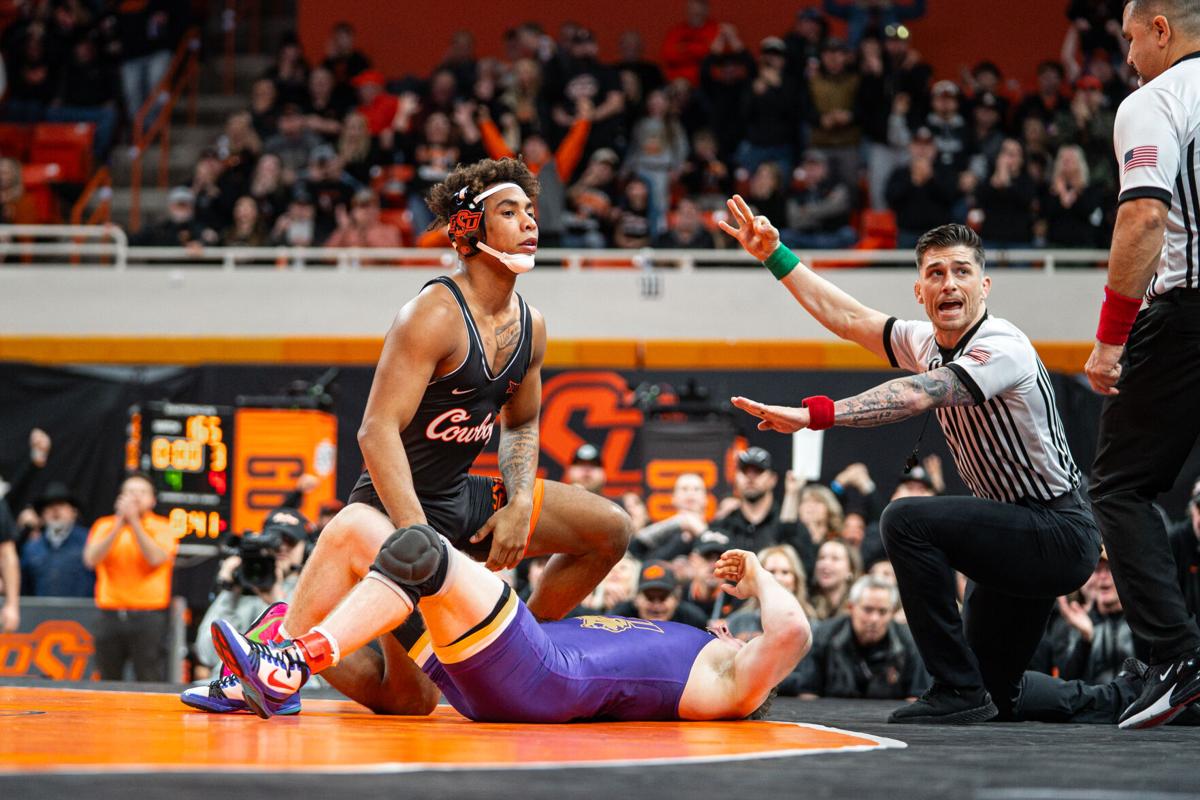 Lockett rallies late as Cowboys cruise past Northern Iowa | Wrestling ...