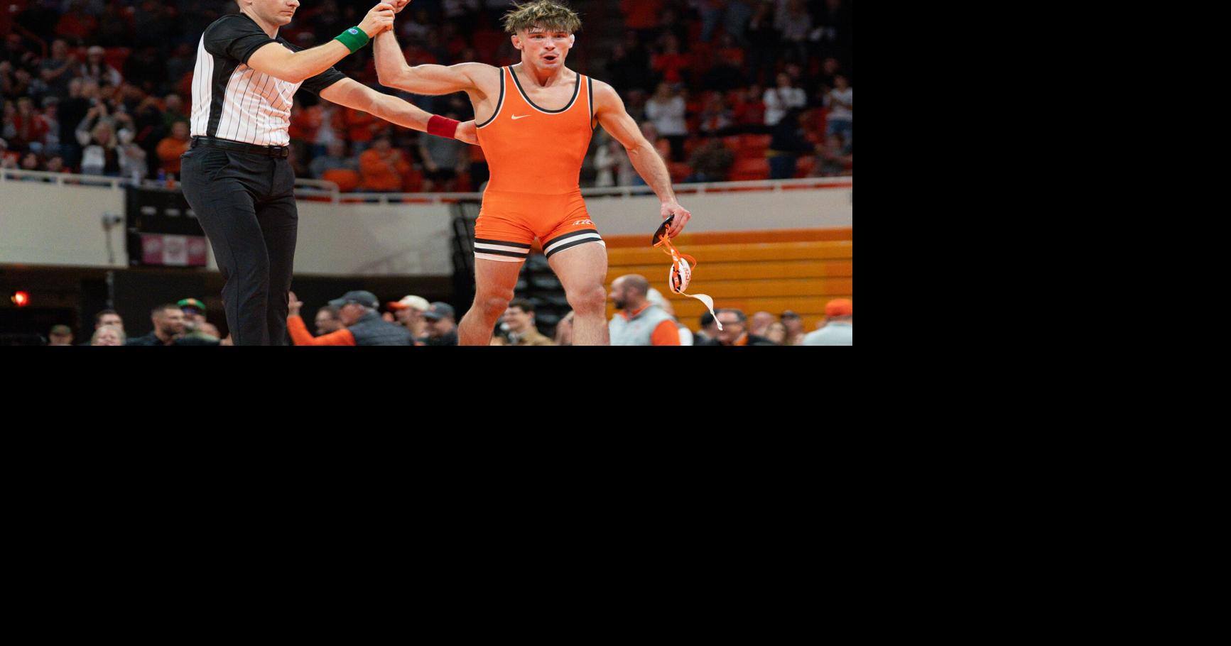 Comeback wins, confetti in the Cowboy wrestling's 32-6 win over Wyoming ...
