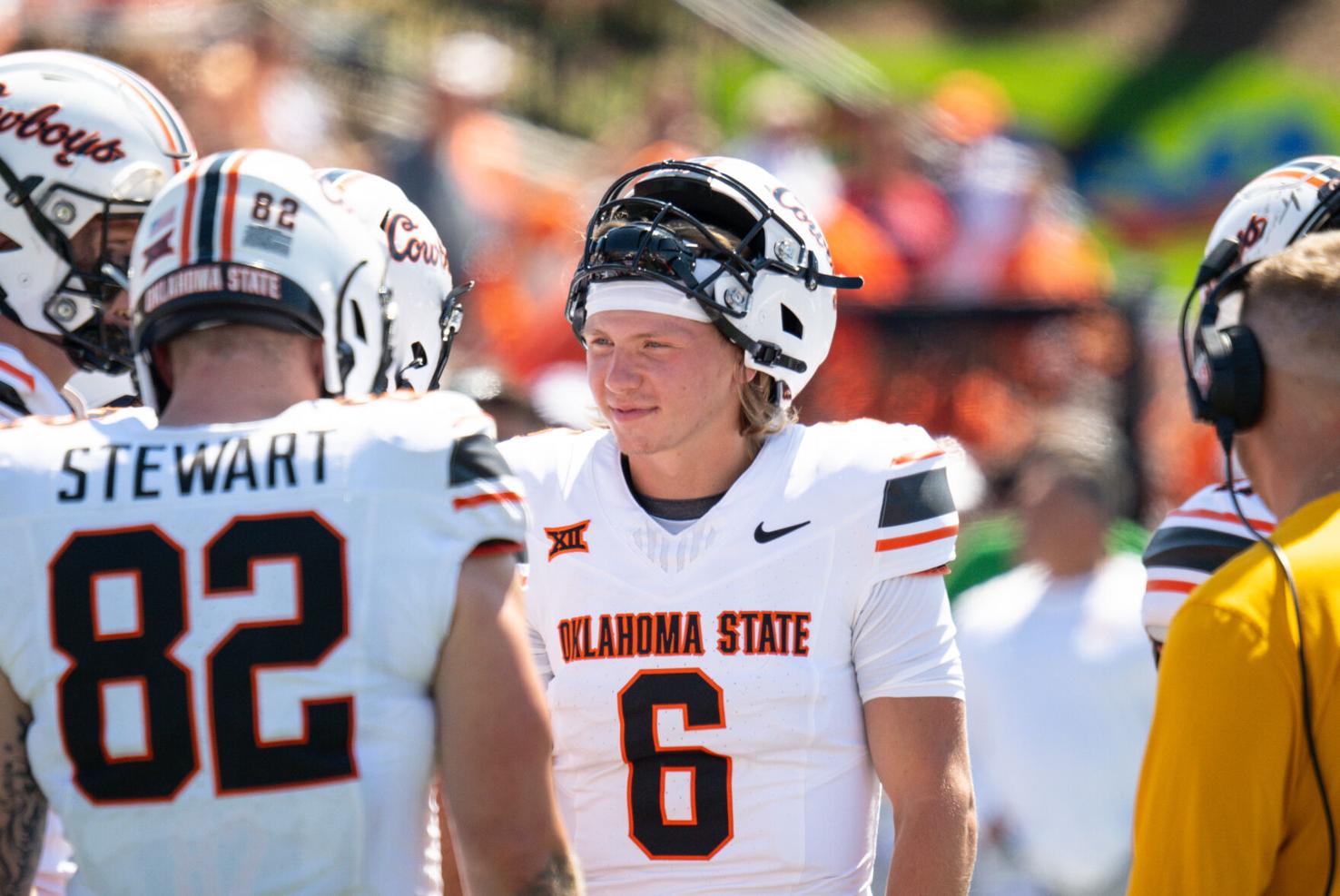 Oklahoma State football quarterback competition down to two | Football ...