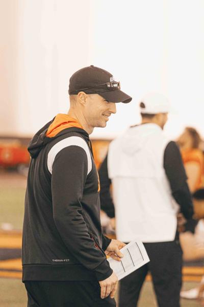 OSU defensive coordinator Bryan Nardo's defense provides support to his ...