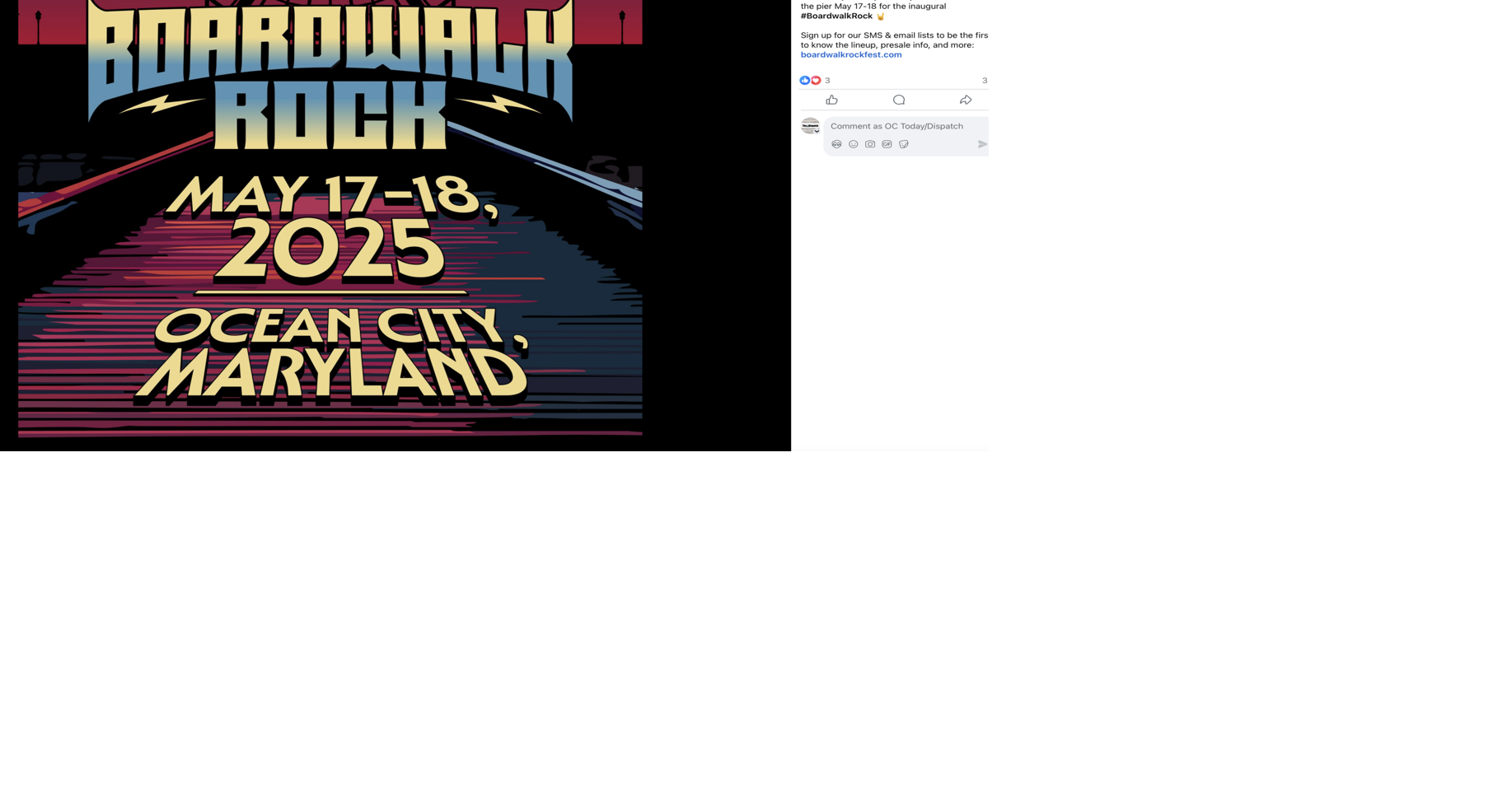 New spring music festival announced as Boardwalk Rock; Lineup coming ...
