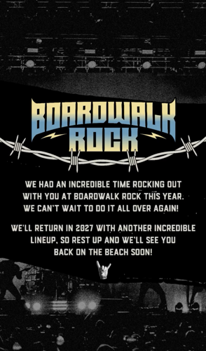 Concert promoter cancels 2026 Boardwalk Rock festival after headliners ...