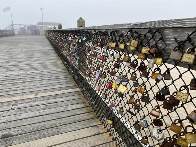 ‘Love locks’ taken down at Ocean City pier with removal of fencing ...