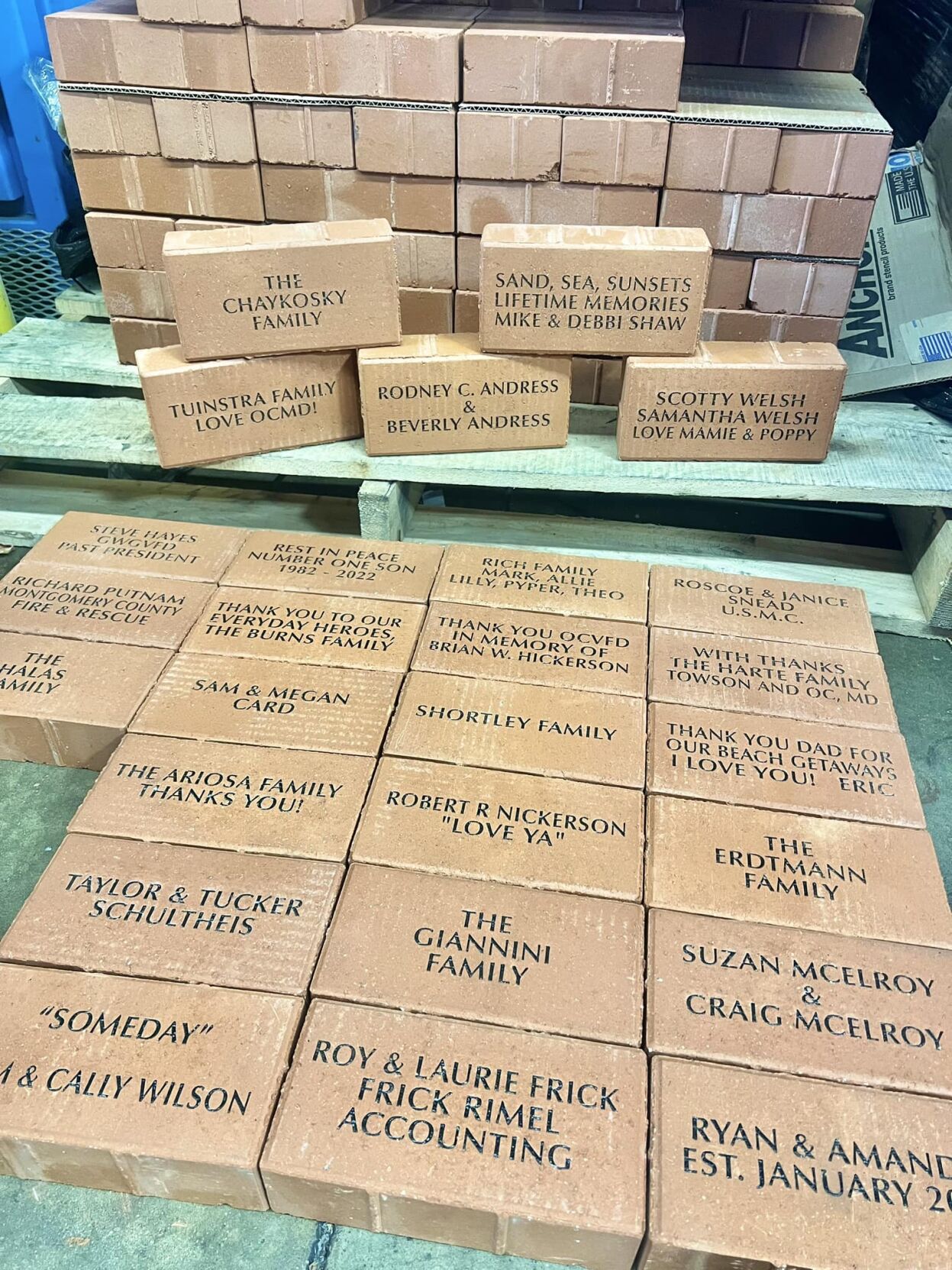 Legacy bricks available through Aug. 1 for opening of Fire Station 3 ...