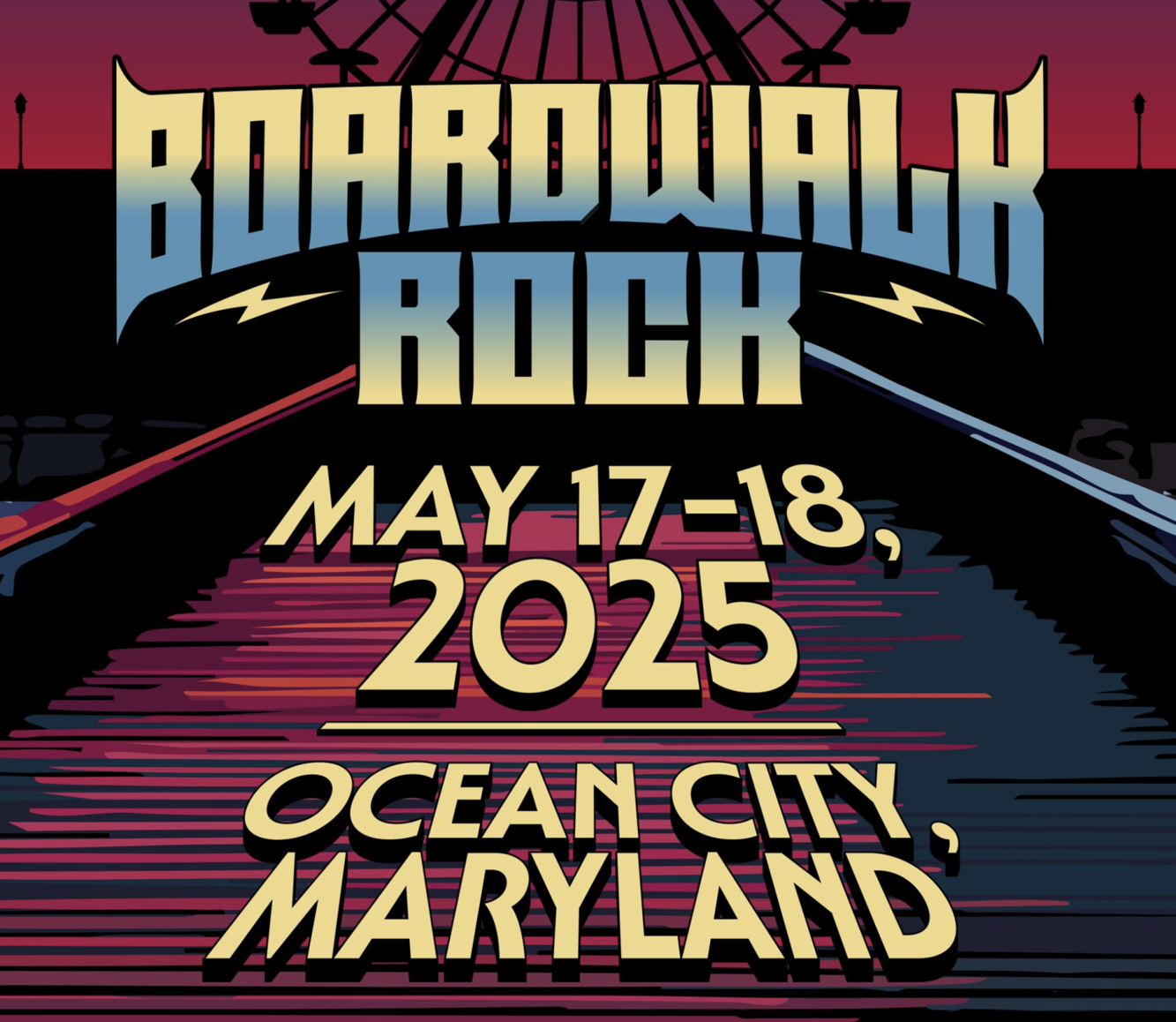 Boardwalk Rocks festival lineup announced | Premium Content ...