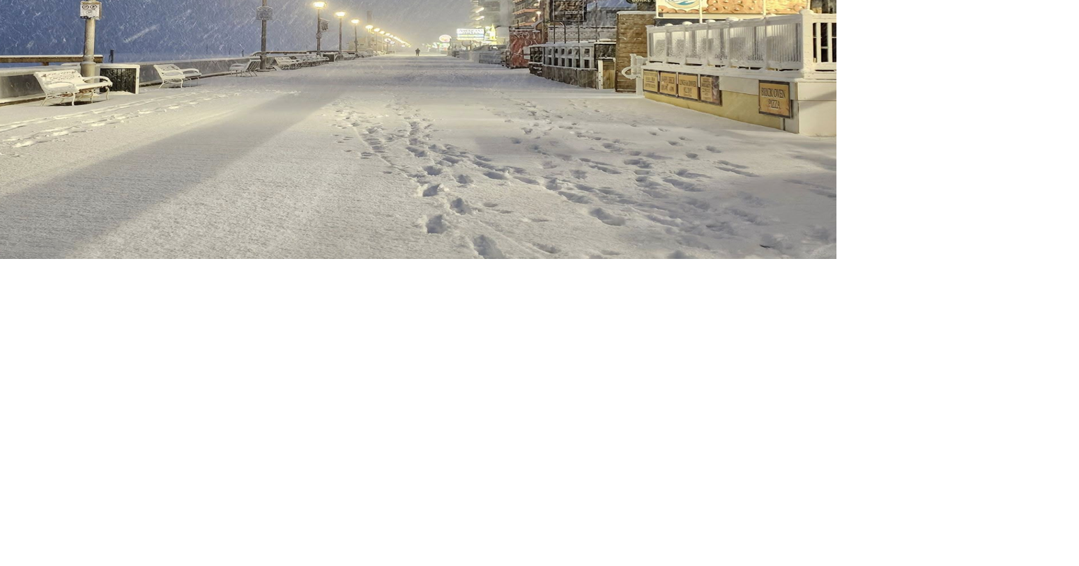 ocean city snowfall