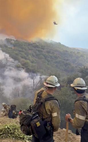 UPDATE Oct 4: Felicia Fire in Lake Piru burns 348 acres, 50% contained ...