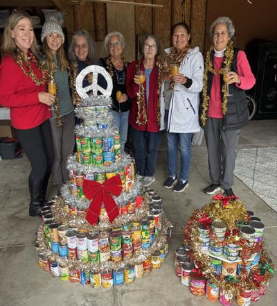 Locals make HELP of Ojai a soup-can tree for the holidays | News ...