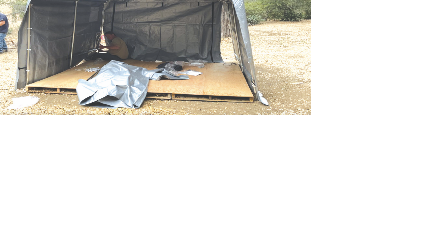 Council gets update on unhoused encampment as rain begins | Government ...