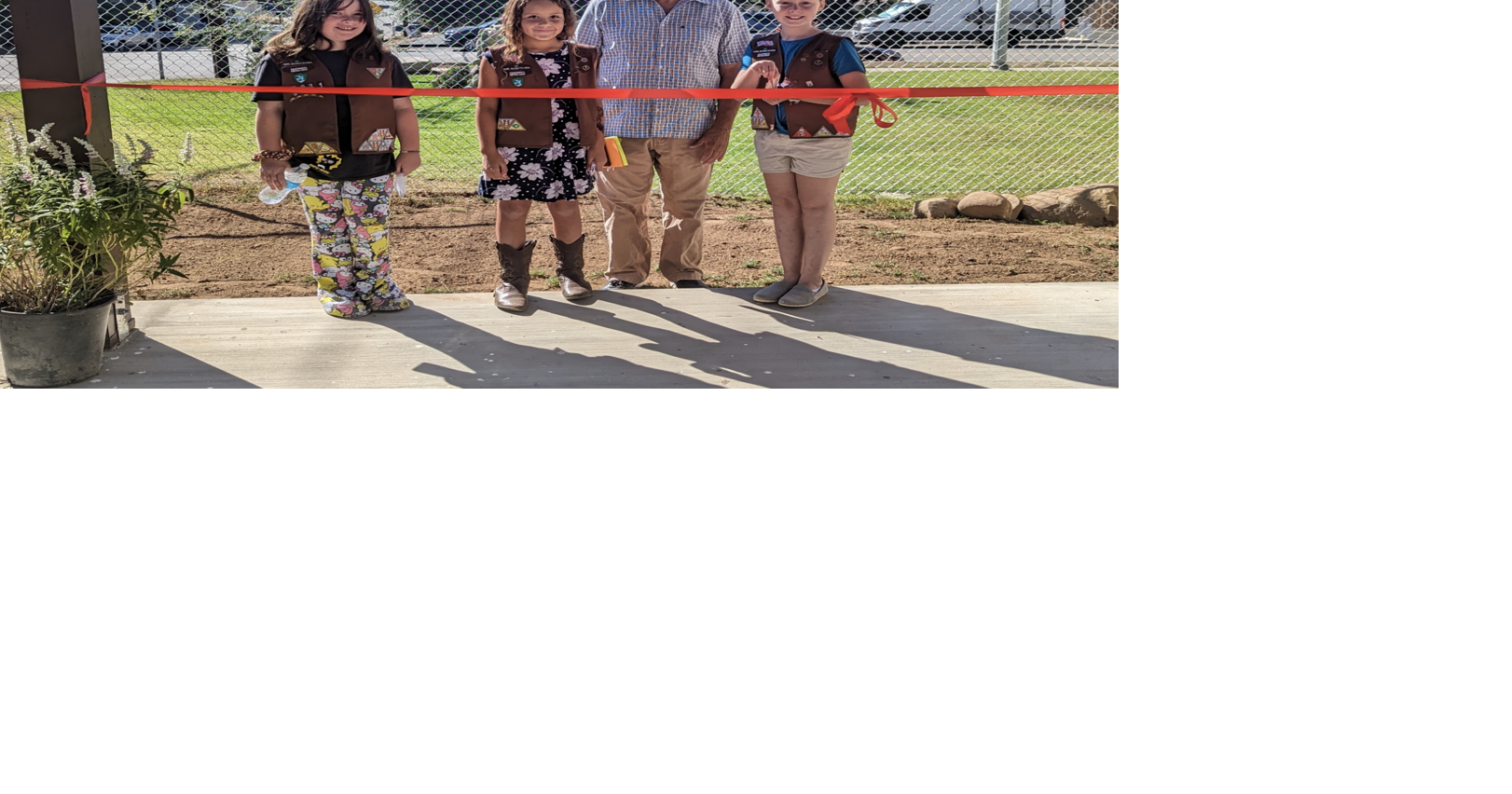 Girl Scouts’ idea for shade structure shows power of gratitude ...