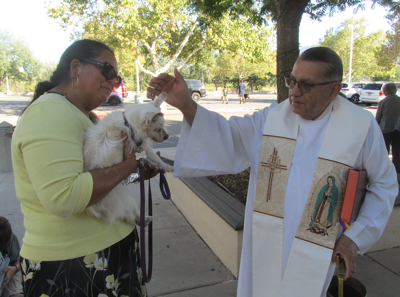 Father Lopez continues Blessing of the Animals tradition | Critters ...
