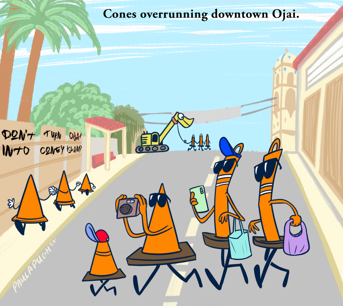 Ojai Coney Island | Editorial Cartoon | ojaivalleynews.com