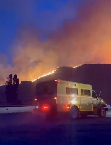 HUGHES FIRE: Castaic fire at 10,396 acres, evacuation orders lifted, 36 ...