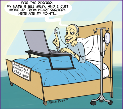 Bill Miley, for the record | Editorial Cartoon | ojaivalleynews.com