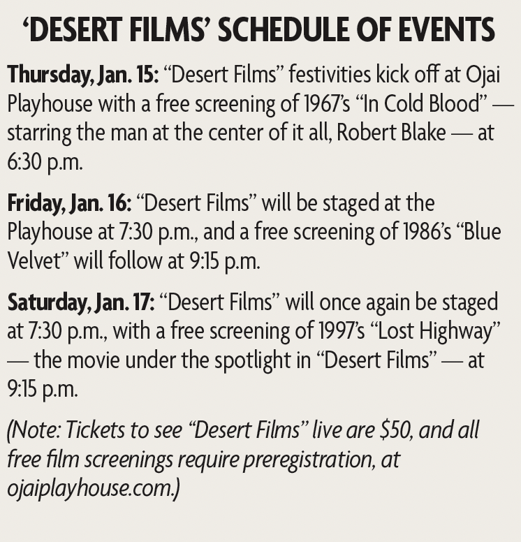 James Franco draws spectators into Robert Blake’s world in ‘Desert ...