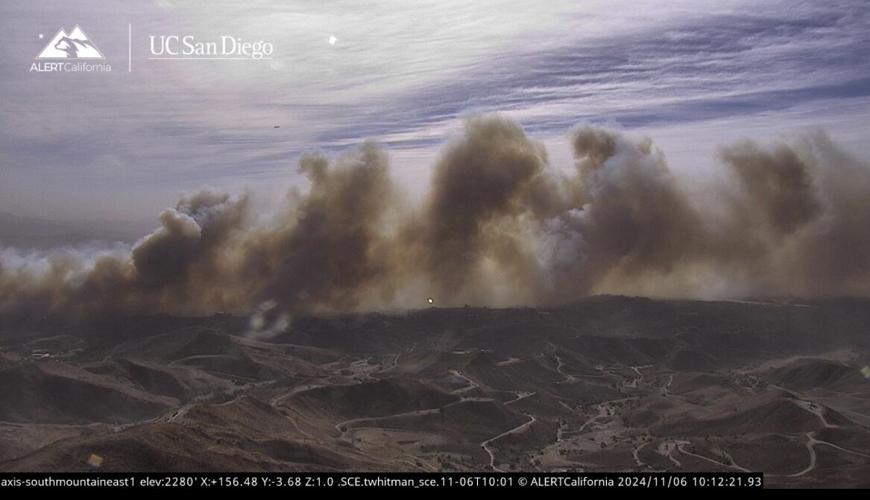 UPDATE: Over 10,000-acre fire reported in Moorpark, Camarillo ...