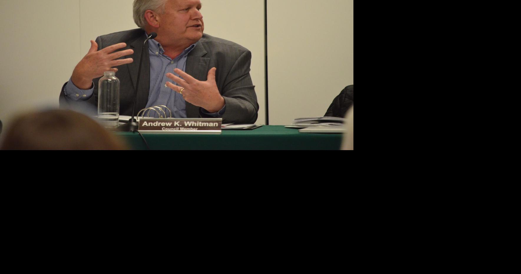 City clerk rejects recall of Councilmember Andrew Whitman | Elections ...