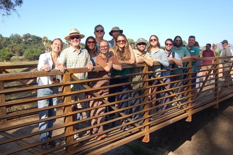 Ribbon cut on new bridge at Ojai Meadows Preserve | News | ojaivalleynews.com