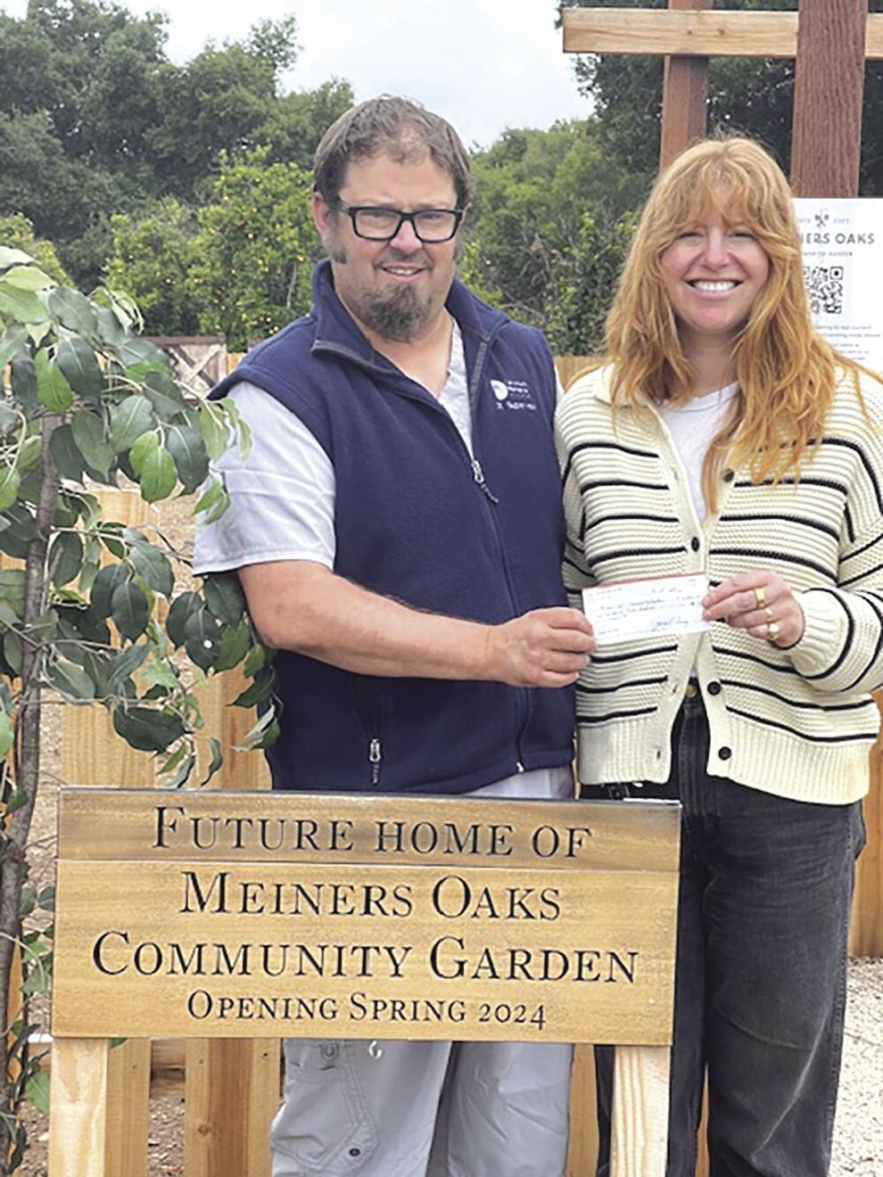 Lions Club donates to Meiners Oaks Community Garden | Outdoors ...