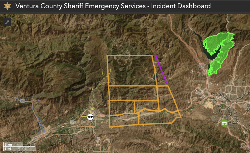 HUGHES FIRE: Day 1 updates: moves toward Piru, reaches 10,176 acres ...