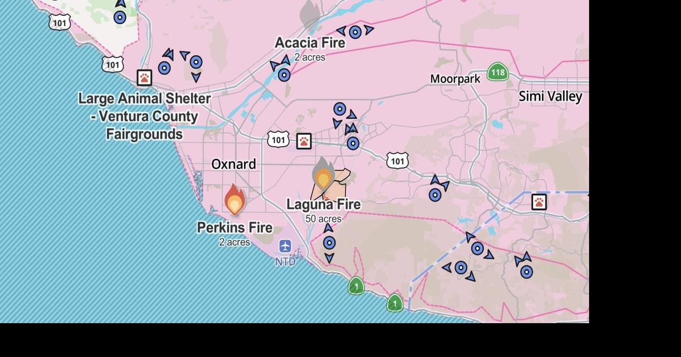 PERKINS FIRE: Forward progress of vegetation fire in Oxnard stopped Jan ...