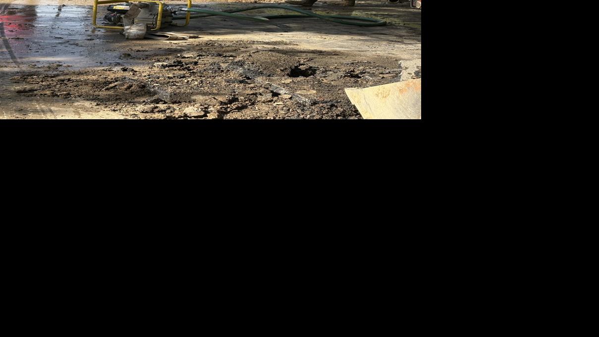 Water main break on Aliso street | Water | ojaivalleynews.com