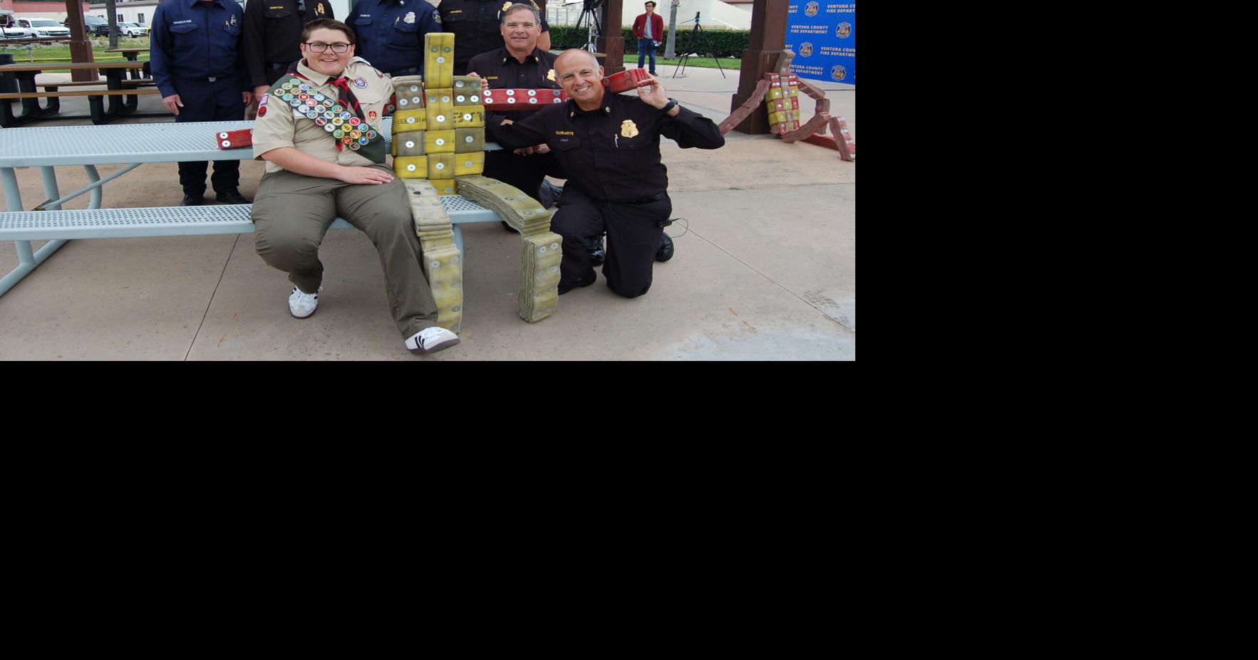 Boy Scout helps firefighters enhance rescue skills | News ...